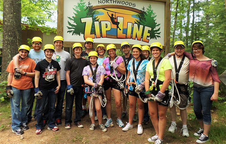 Full adventure Tour | Northwoods Zipline Adventures WI